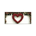 Colorful S Heart Shape Garage Door Decoration Romantic Hanging Banner ...
