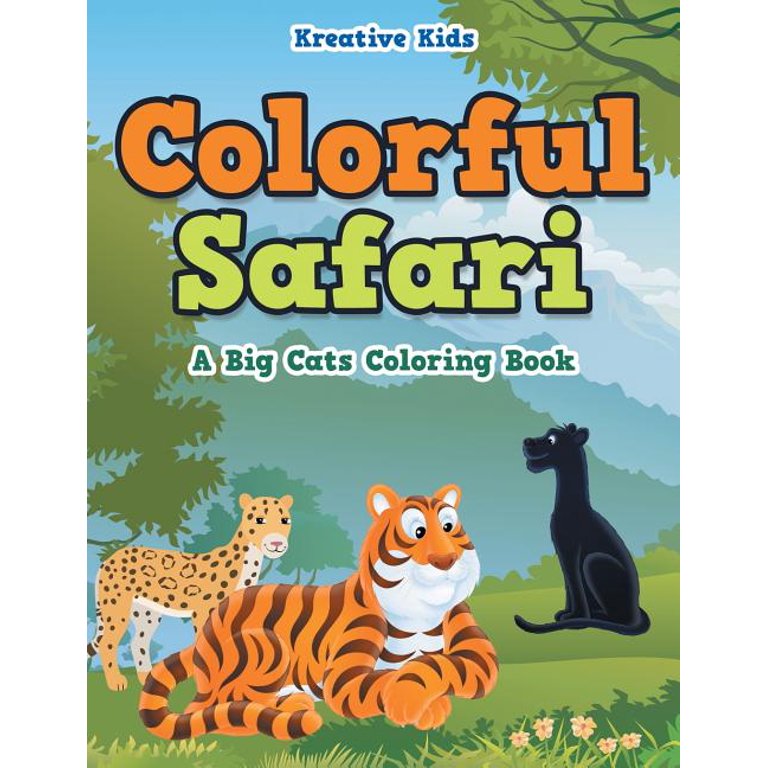 kids coloring pages big cats