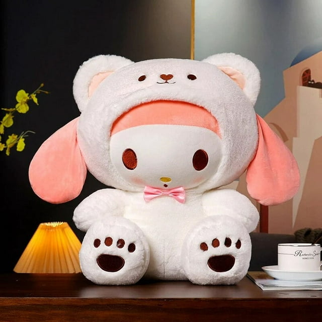 Colorful Sanrio Plush Kuromi My Melody Cinnamoroll Cosplay Bear Plush ...