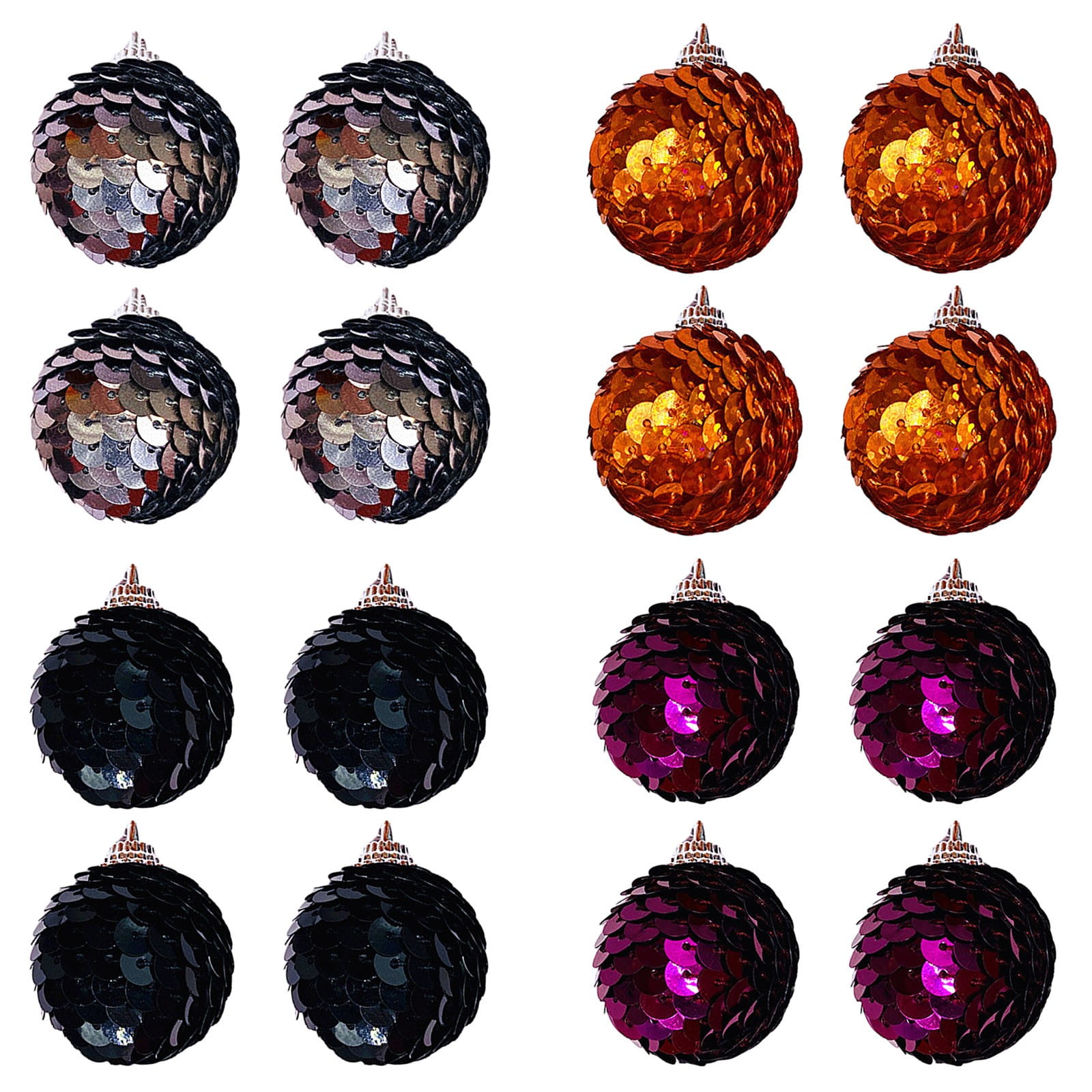 Colorful Scale Wrapped Ball Pendant Decoration Ball Mardi Gras Sequin ...