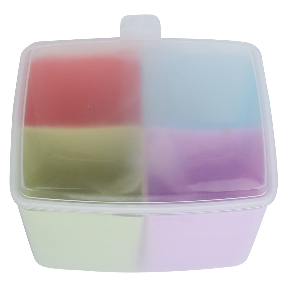 Colorful Seasoning Box Pepper Salt Seasoning Can Jar Pot with Spoon for ...