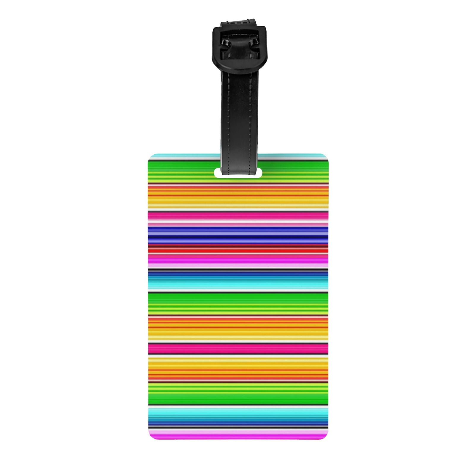 Colorful Serape Luggage Identifier Name Tag For Backpacks Suitcases ...