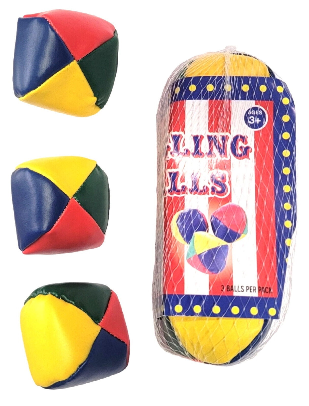 Colorful Set of Juggling Balls (3 Balls) Beginners and Professionals ...