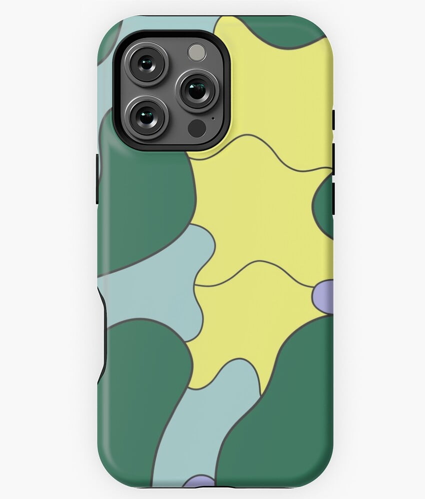 Colorful Shapes Geometric Abstract M4780 Phone Case for iPhone 17 16 15 ...