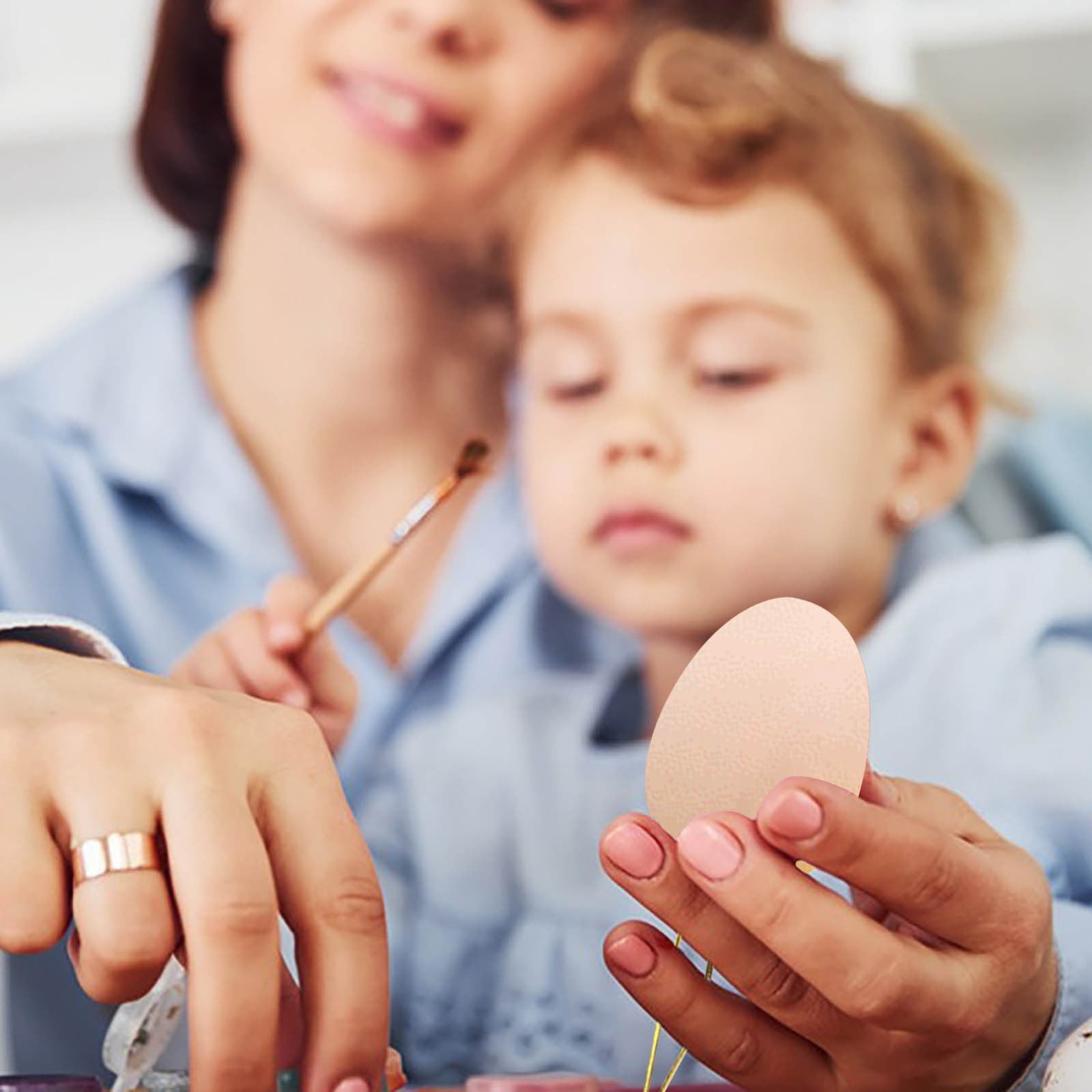 Colorful Simulation Plastic Eggs - DIY Painted Eggshells, Children's ...