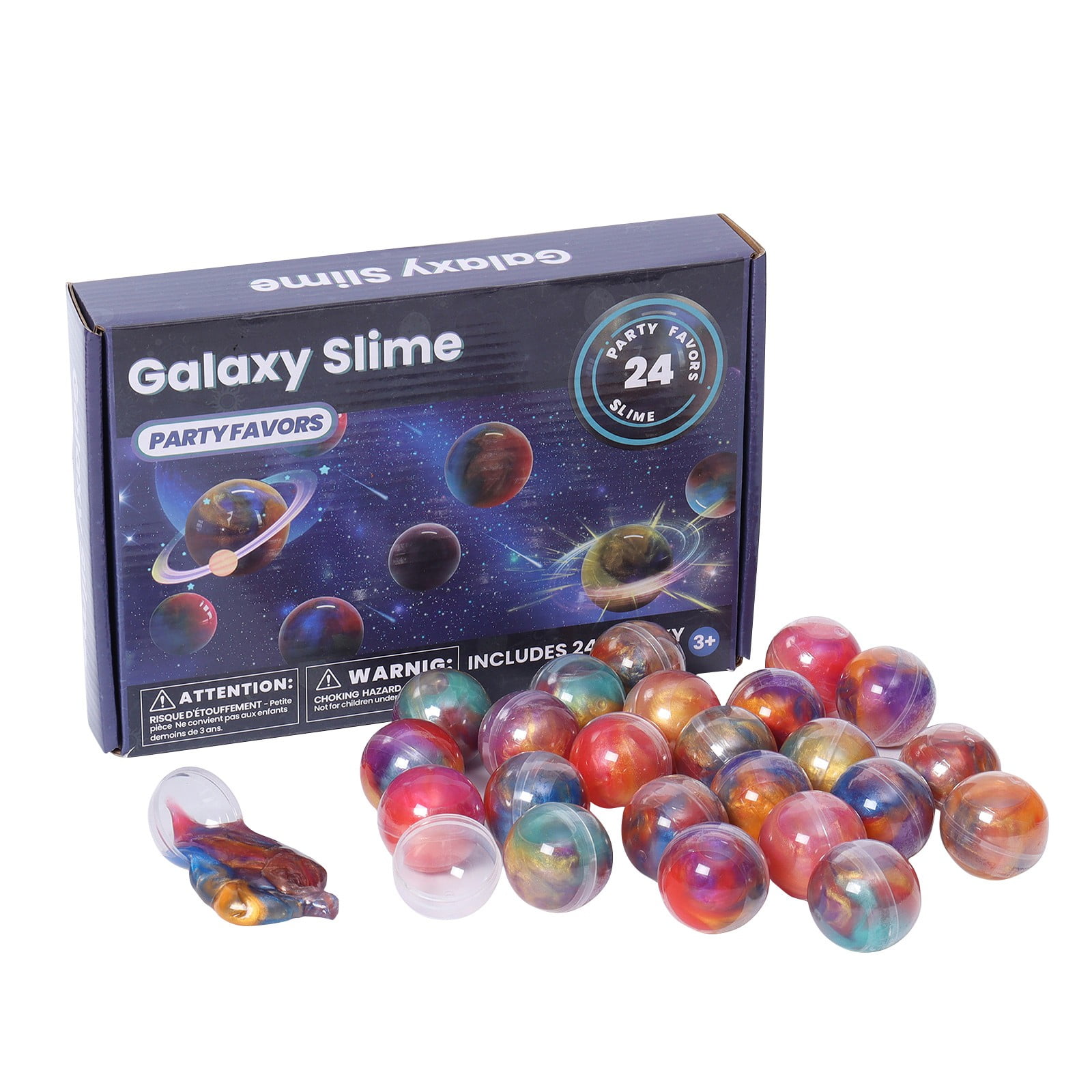 Colorful Sky Crystal Mud Slime for Kids Non-Toxic, Stretchy & Bouncy ...