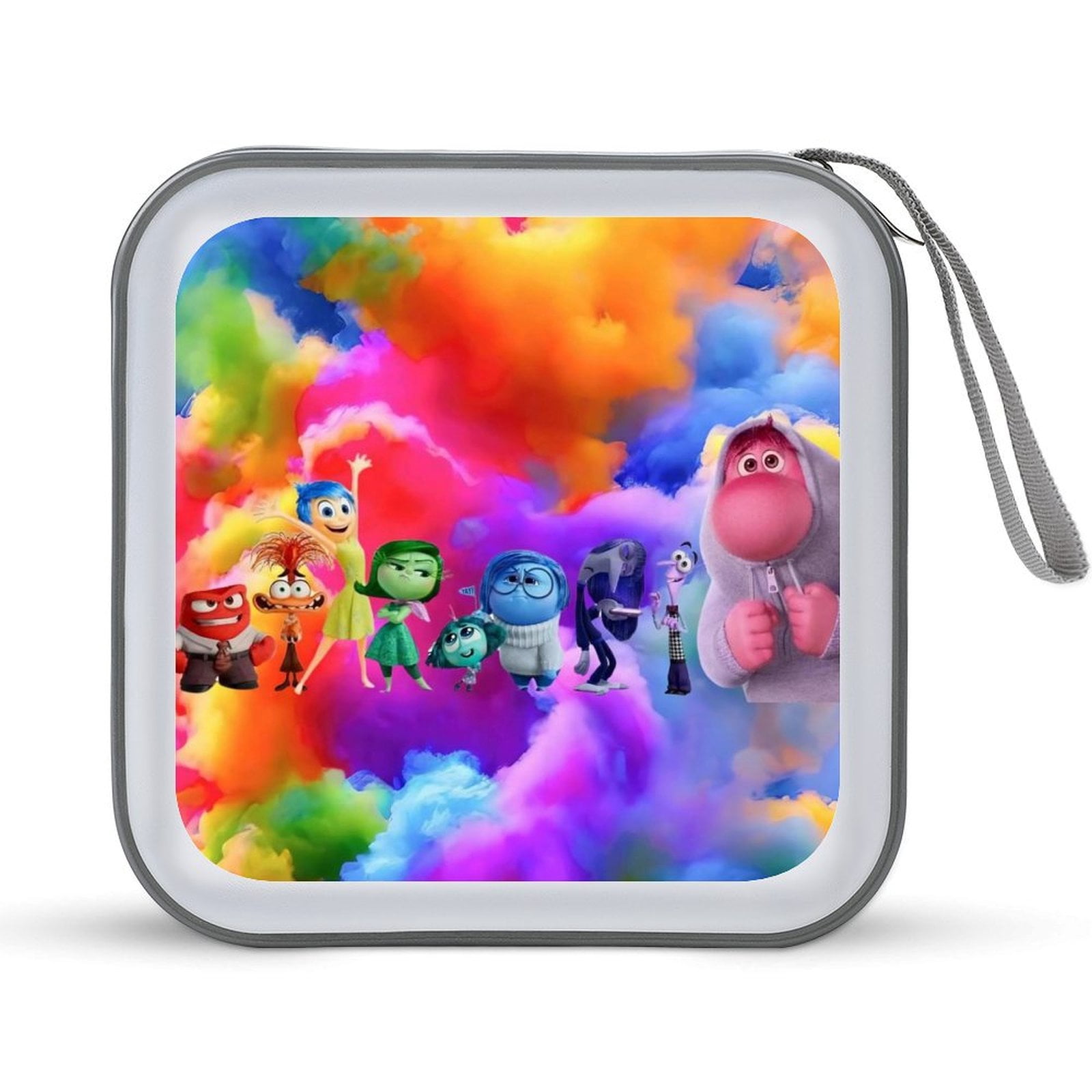 Colorful Smoke Inside Out CD Case, 40 Capacity VCD/DVD Case Holders ...