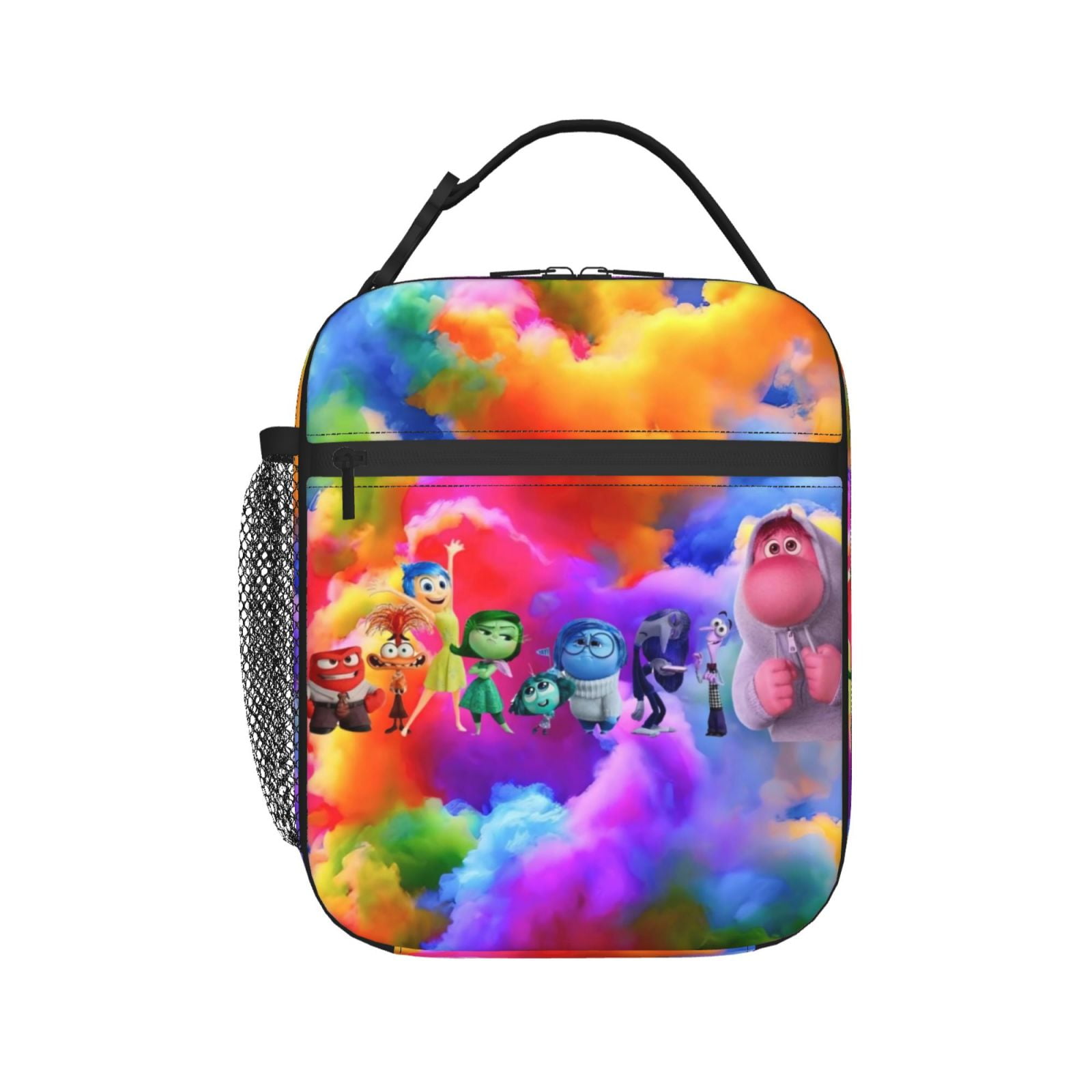 Colorful Smoke Inside Out Lunch Box for Men,Colorful Smoke Inside Out ...