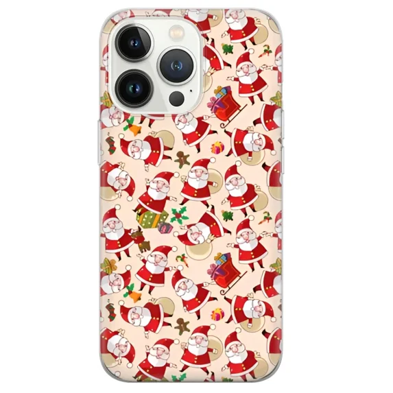 Colorful Snow Flakes Vibrant Winter Pattern iPhone Case 17 11 12 13 14 ...