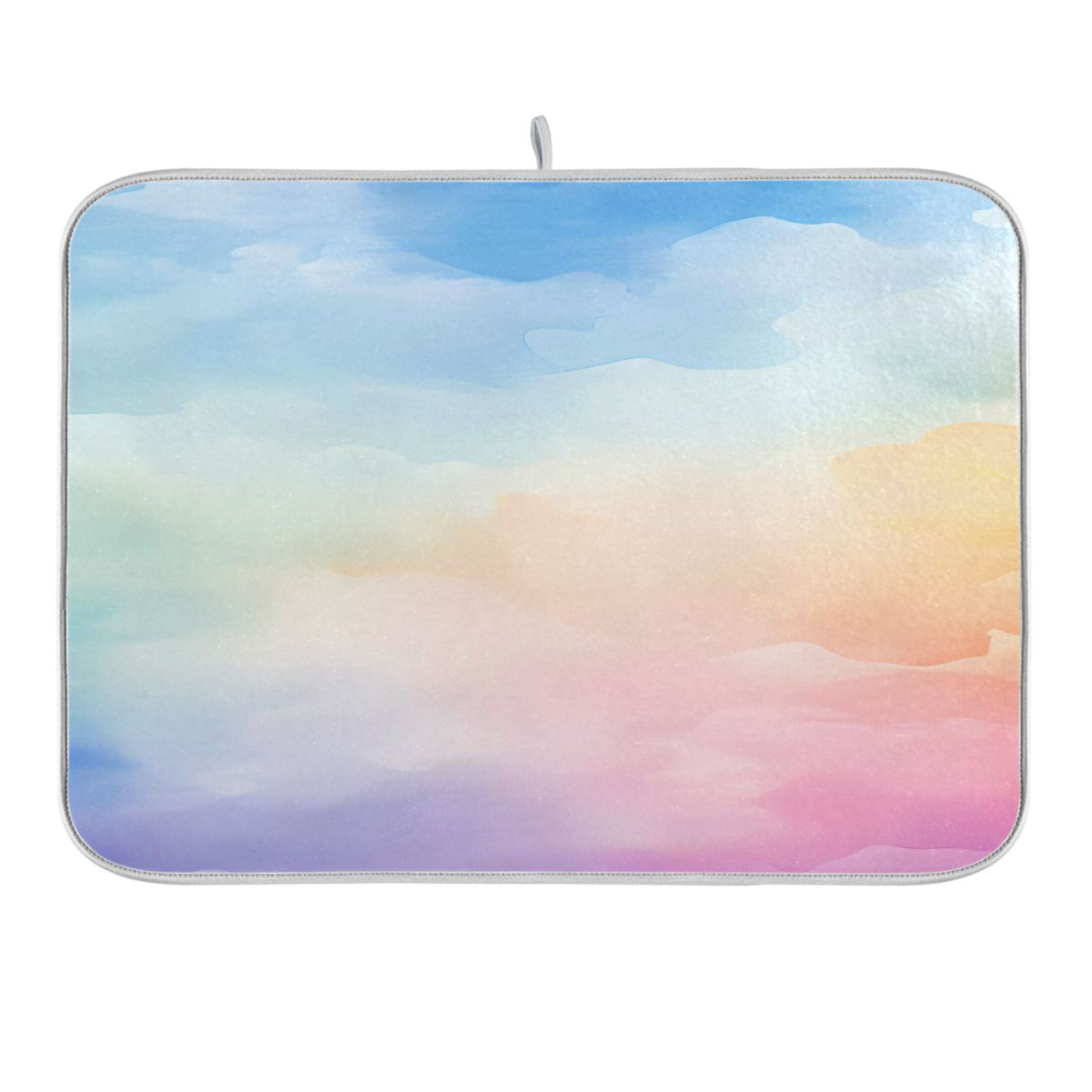 Colorful Soft Cloud Dish Drying Mat for Kitchen Counter 18x24 In ...