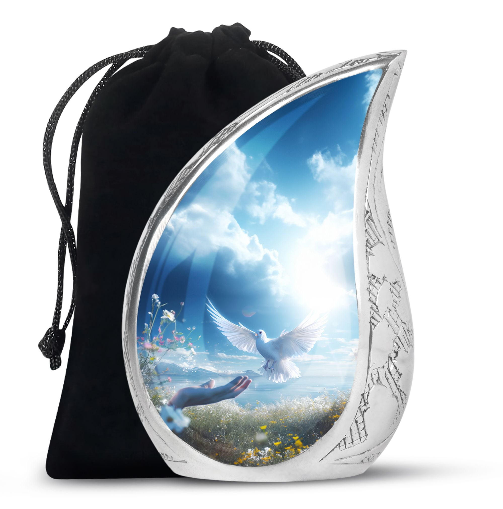 Colorful Space Urns for Human Ashes, Cremation Urns for Women Ashes ...