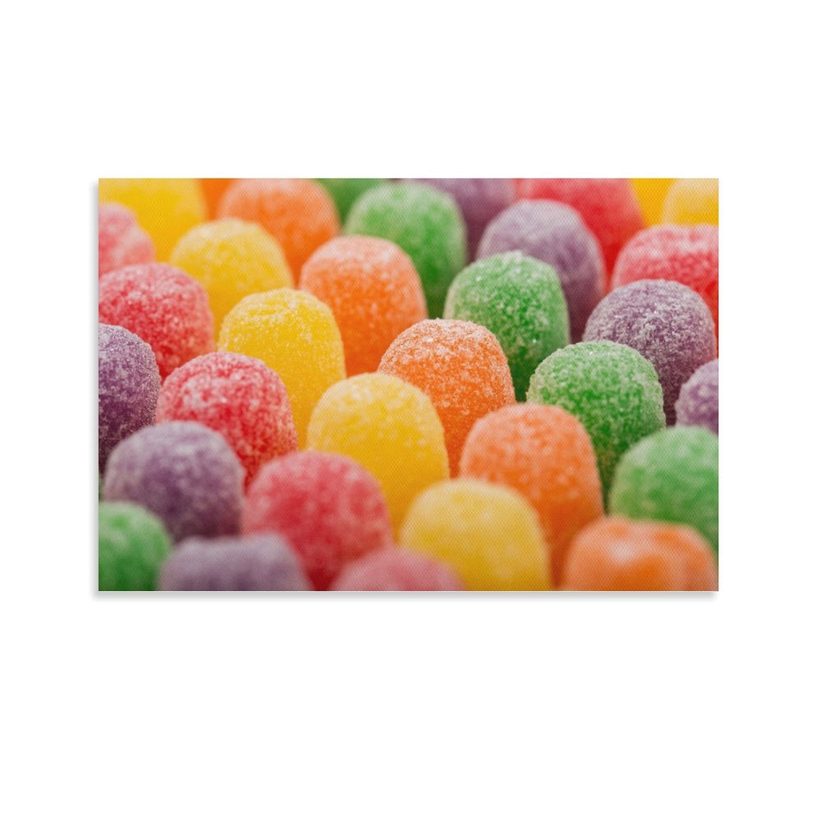 Colorful Spice Drops Candy Covered Sugar Canvas Art Poster And Wall Art ...