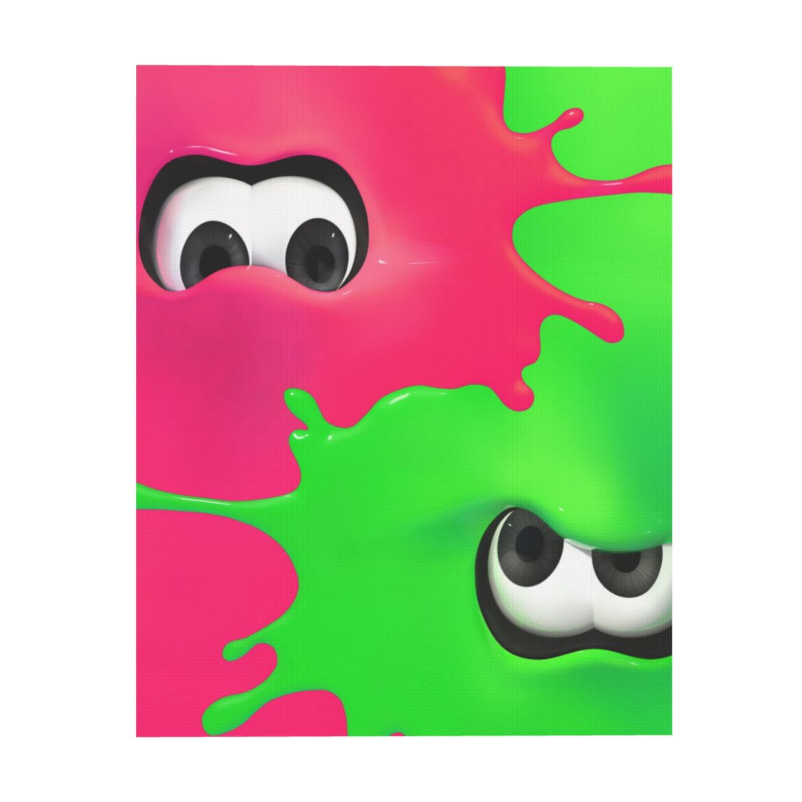 Colorful Splatoon Canvas Decorative Poster Gift Art Picture Painting ...