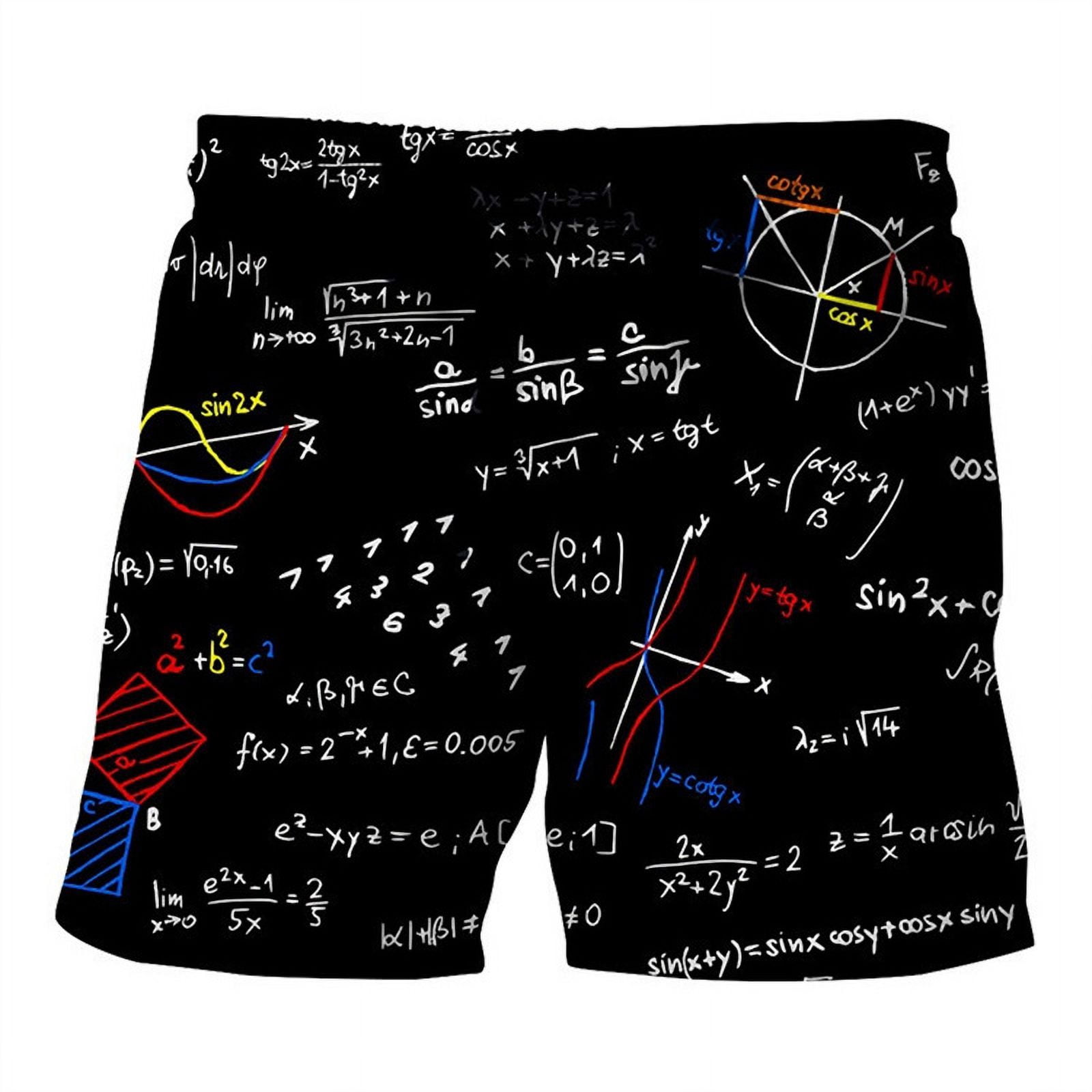 Colorful Square Lattice 3D Print Beach Shorts Men Women Kid Fashion ...