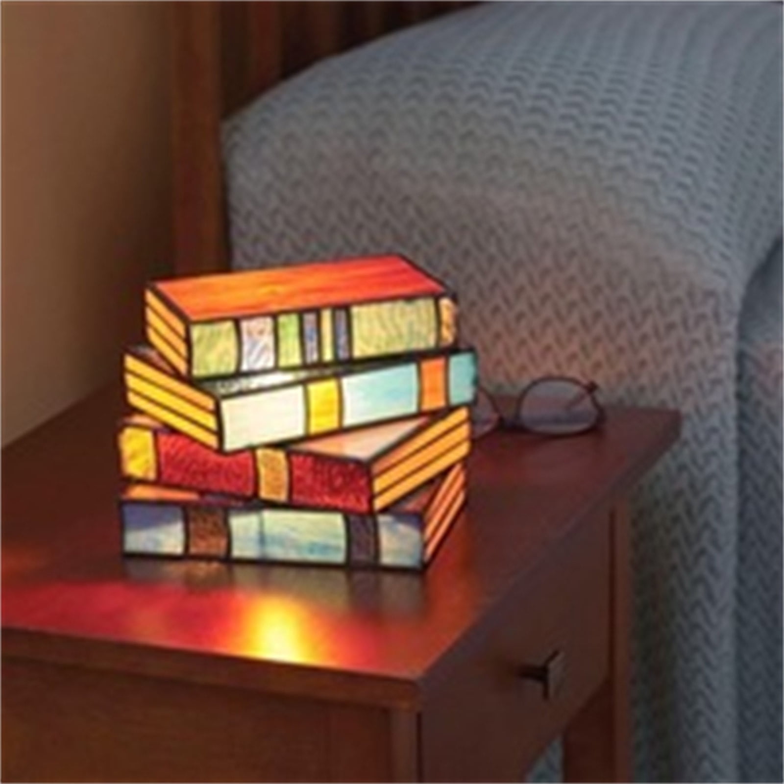 Colorful Stacked Desk Lamp,Modern Led Design,Adjustable Brightness ...