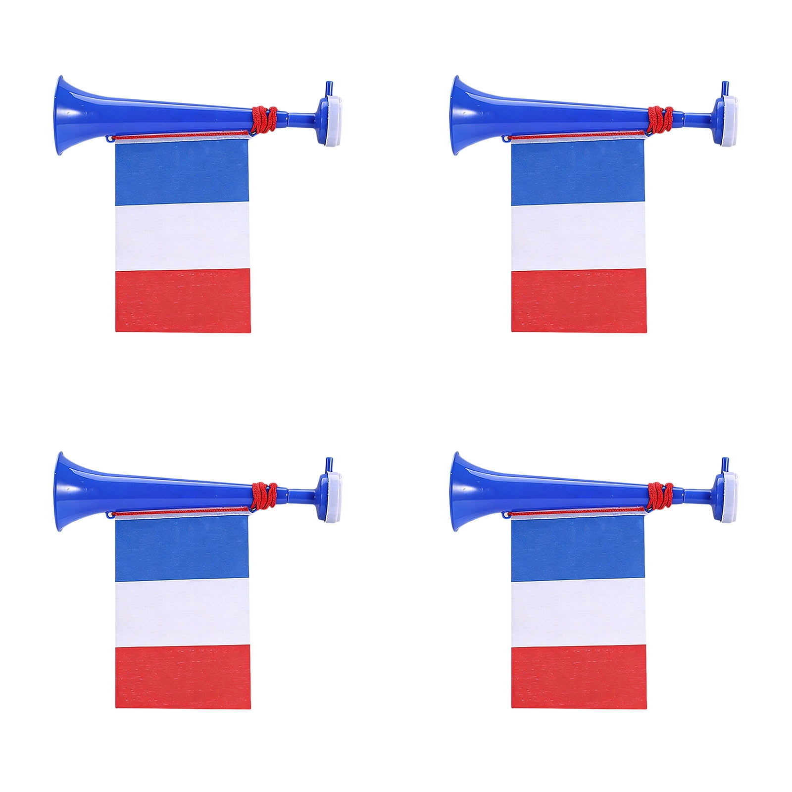 Colorful Stadium Cheering Horns Set Of 4 Piece Plastic Loud Sound ...