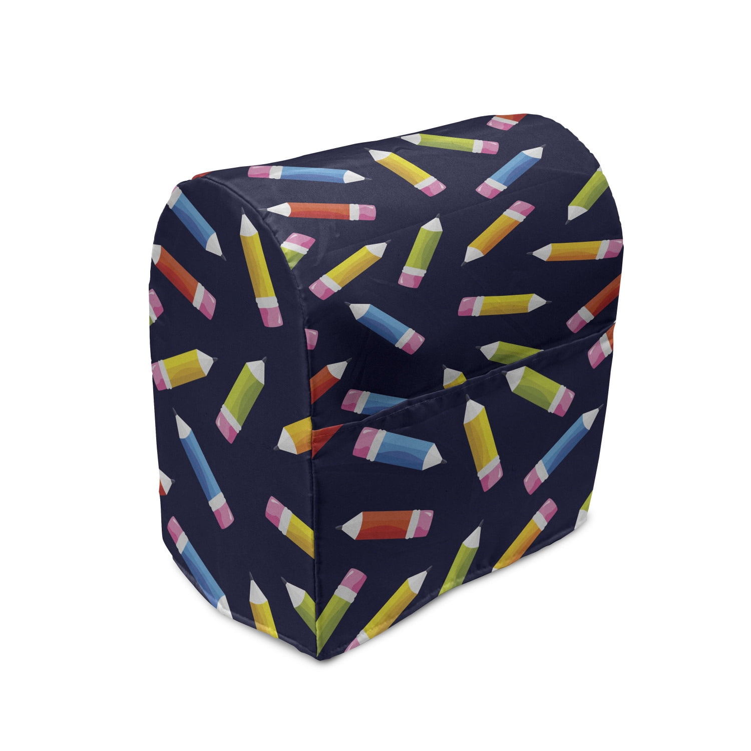 Colorful Stand Mixer Cover, Back to School Color Pencils Education ...