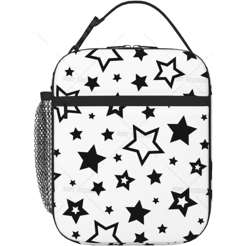 Colorful Star Lunch Bag Insulated Lunch Box Reusable Thermal Star Lunch ...
