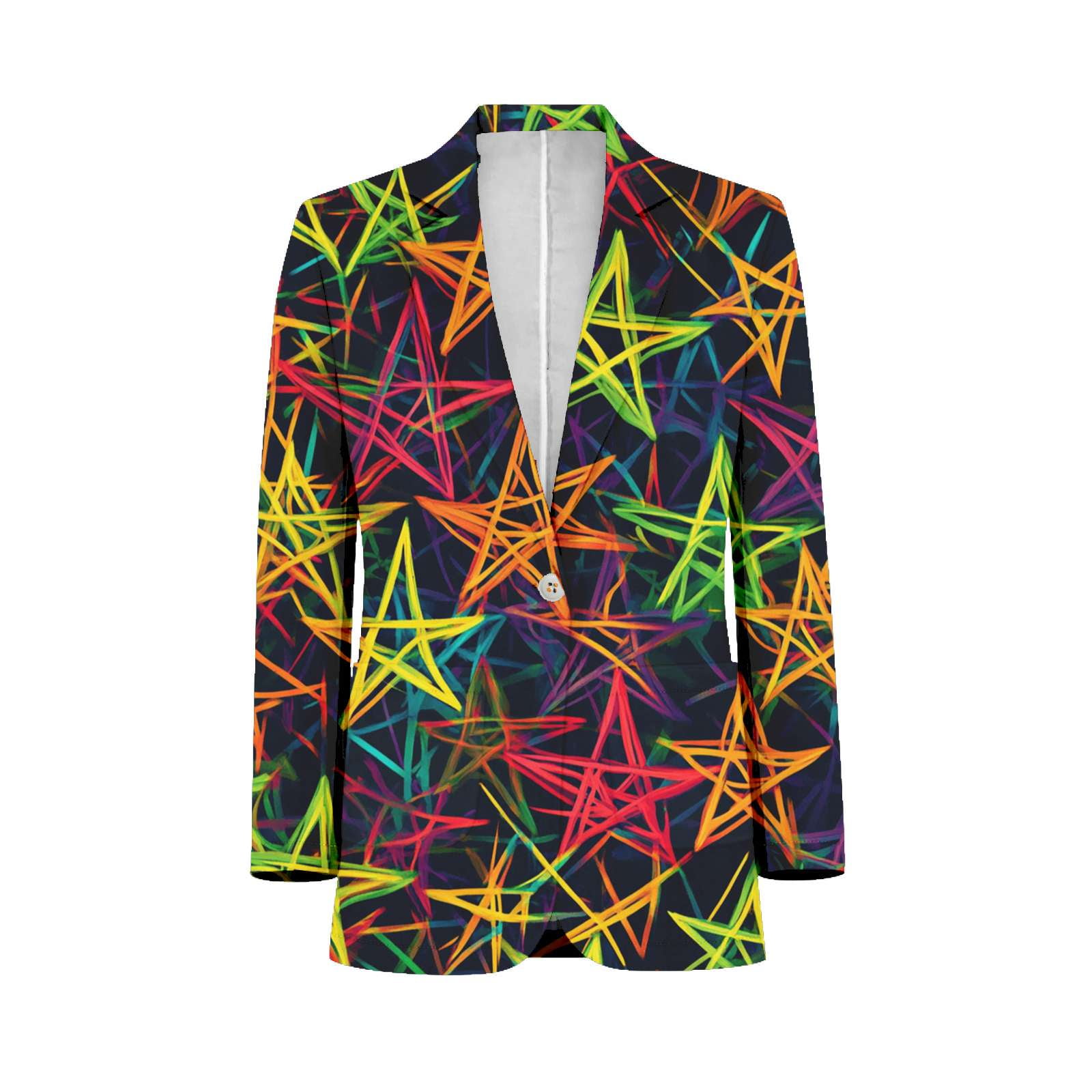 Colorful Star Men Blazers Slim Clothing Summer Jacket Man Oversize ...