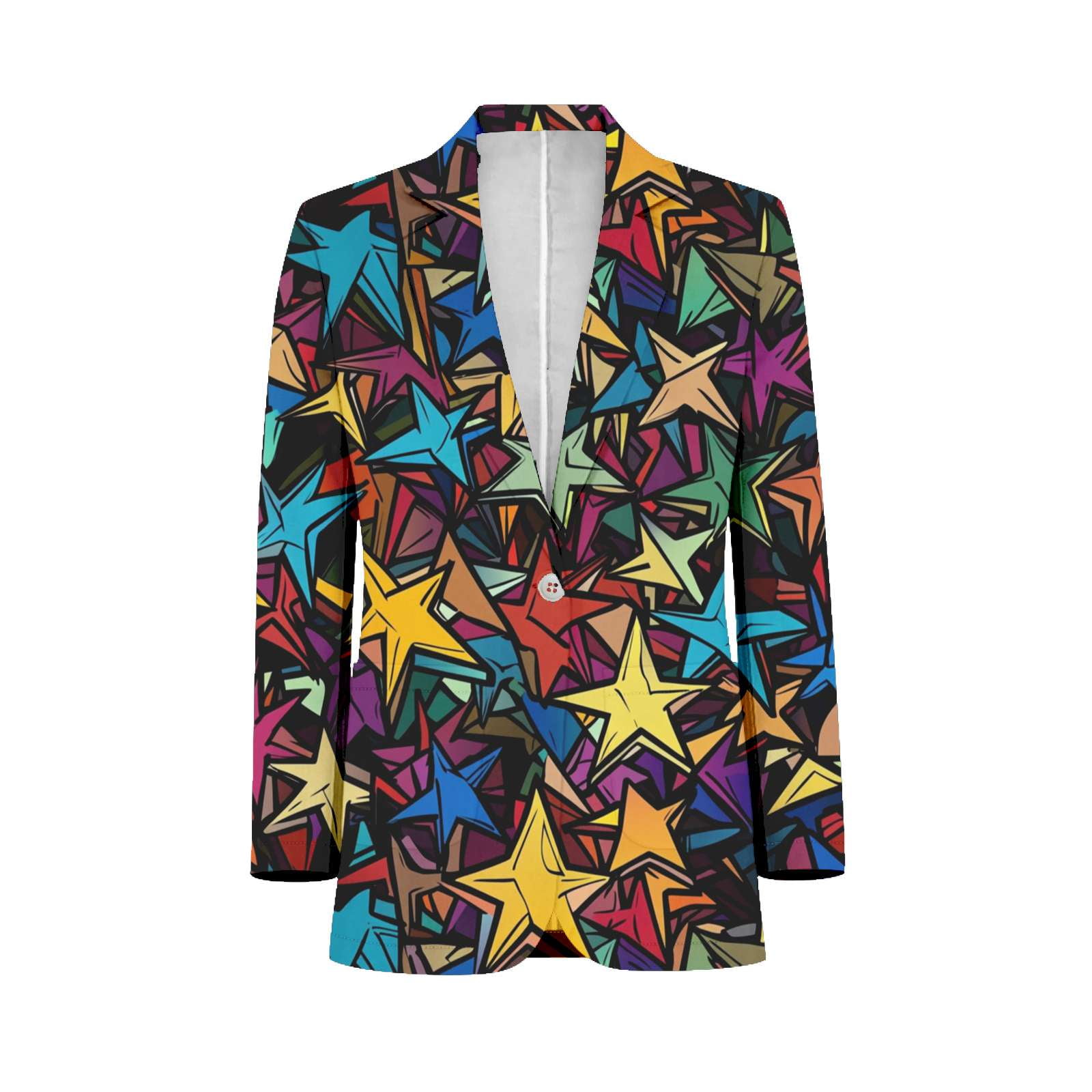Colorful Star Men Blazers Slim Clothing Summer Jacket Man Oversize ...