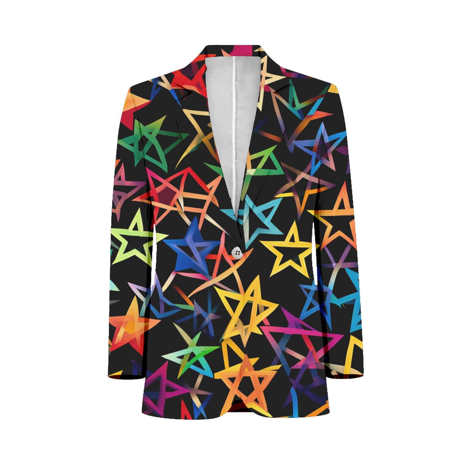Colorful Star Men Blazers Slim Clothing Summer Jacket Man Oversize ...