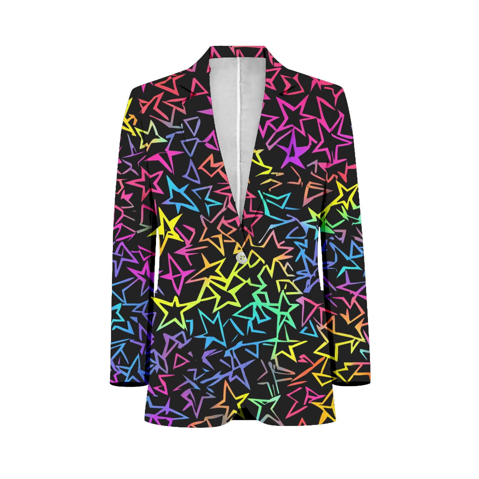 Colorful Star Mens Suits Shawl Collar Slim Fit Suit Mens Groom Jacket ...