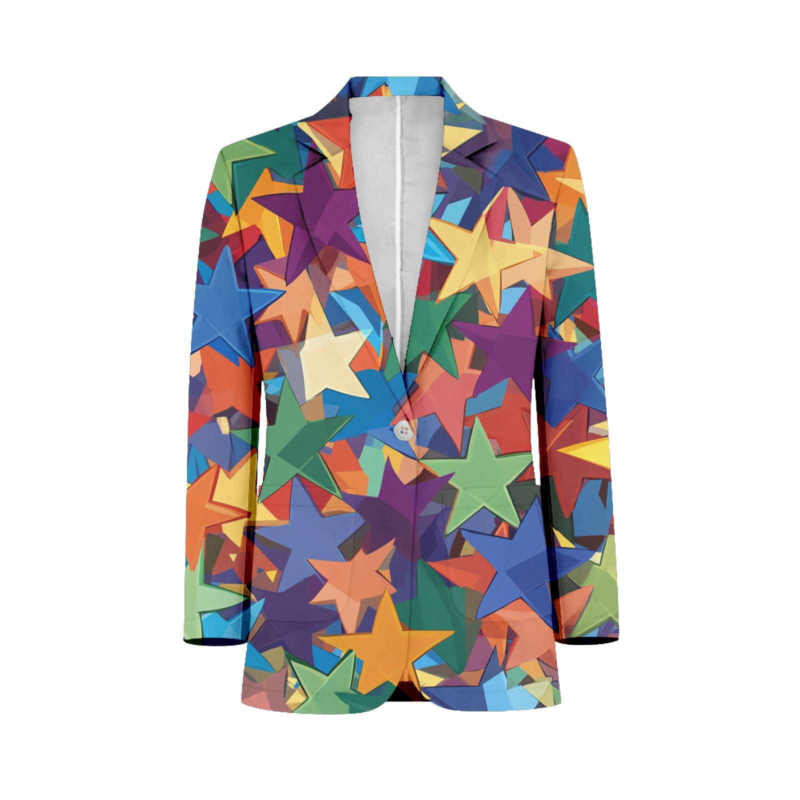 Colorful Star Mens Suits Shawl Collar Slim Fit Suit Mens Groom Jacket ...