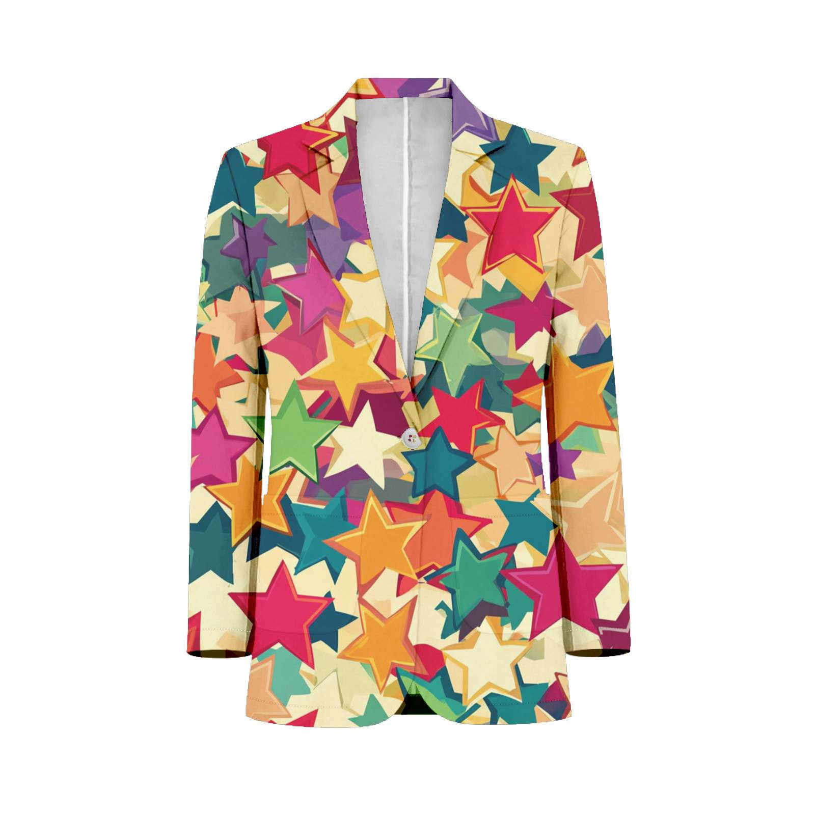 Colorful Star Mens Suits Shawl Collar Slim Fit Suit Mens Groom Jacket ...