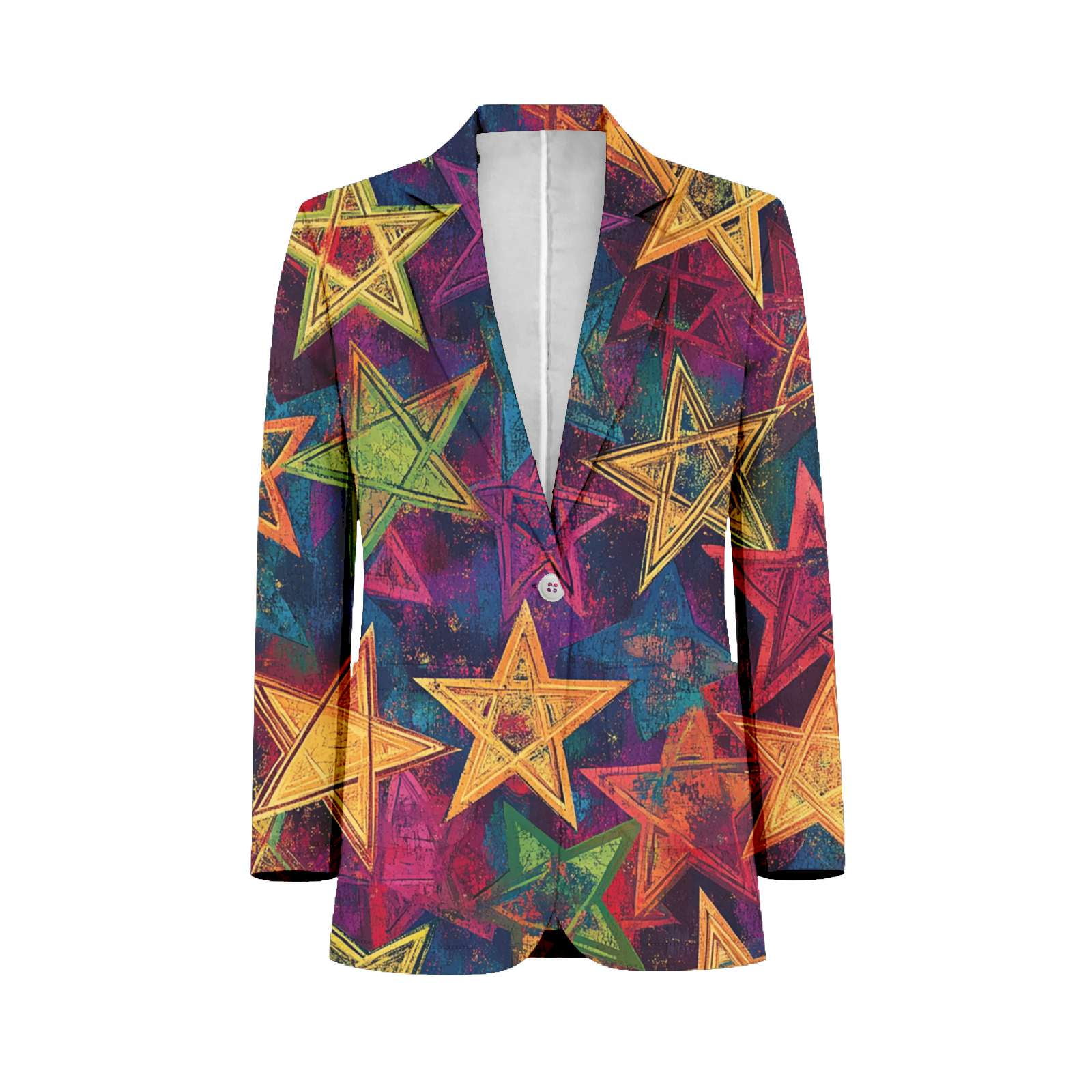 Colorful Star Mens Suits Shawl Collar Slim Fit Suit Mens Groom Jacket ...