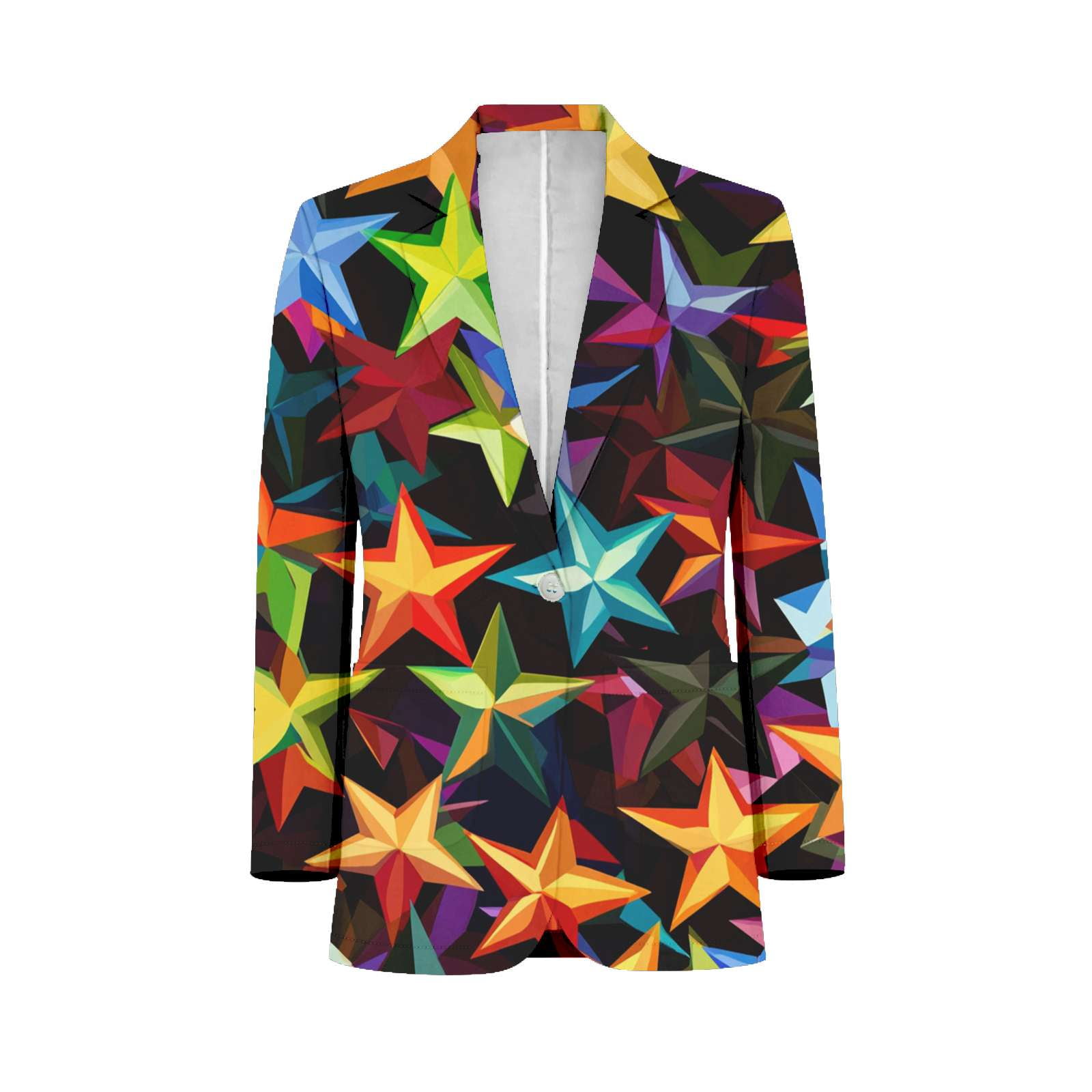 Colorful Star Mens Suits Shawl Collar Slim Fit Suit Mens Groom Jacket ...