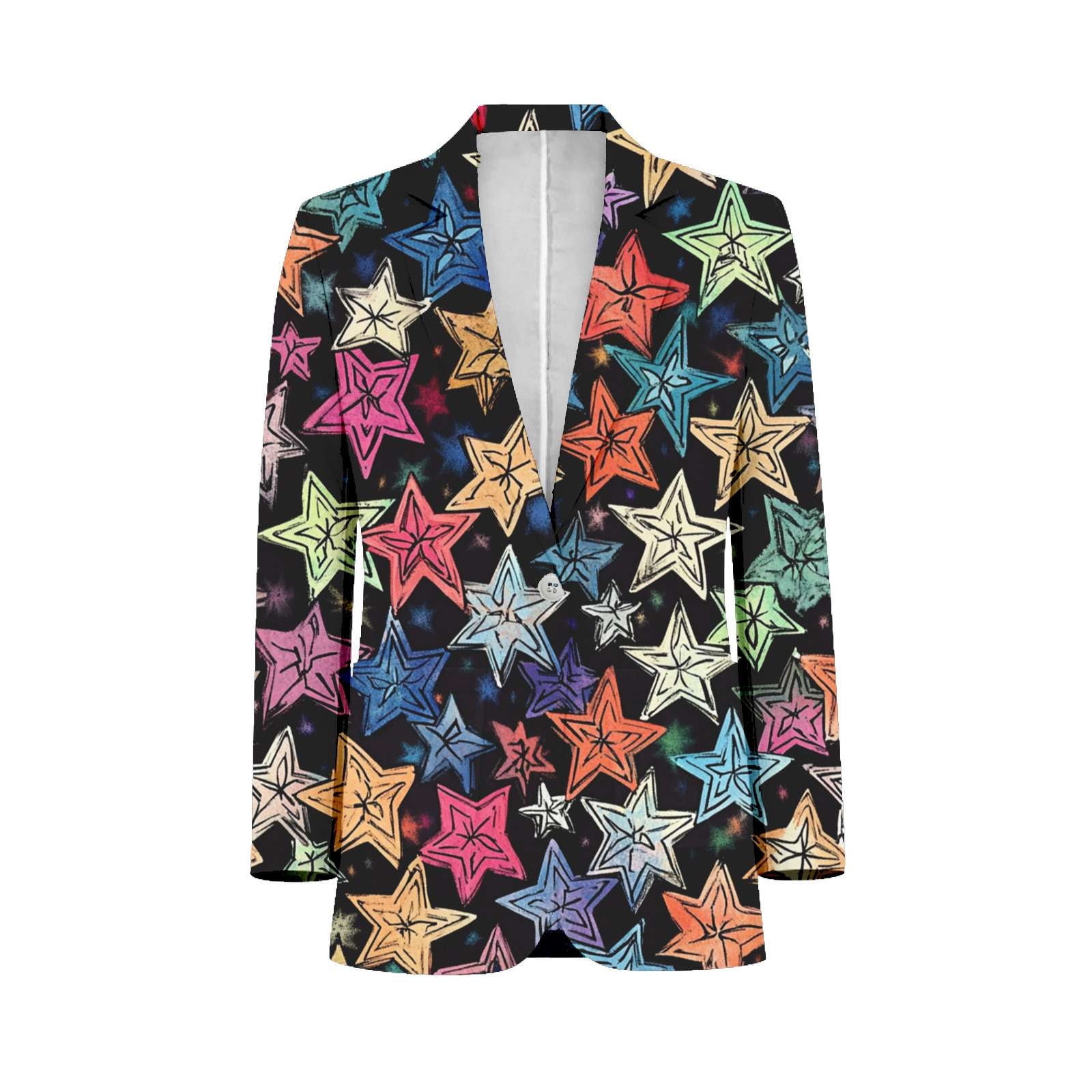 Colorful Star Mens Suits Shawl Collar Slim Fit Suit Mens Groom Jacket ...