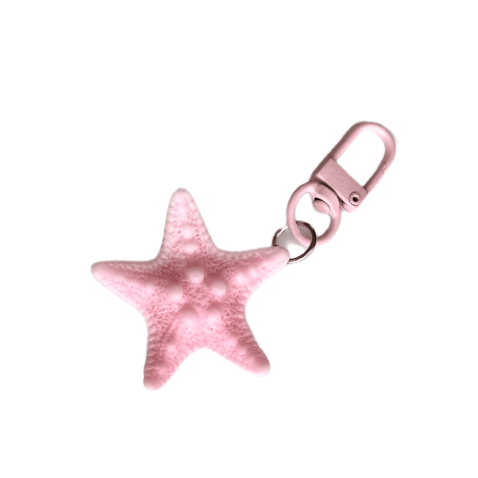 Colorful Starfishes Keyring Sea Star Shaped Keychain Handmade ...