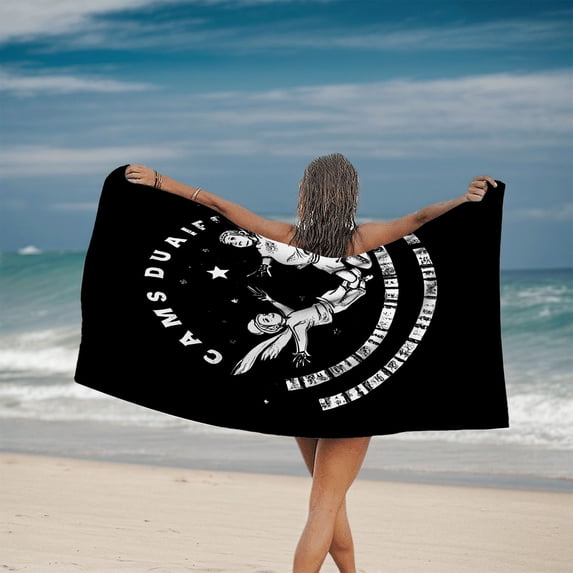 Colorful Starry Sky Design Beach Towel - Perfect for Pool Travel and ...