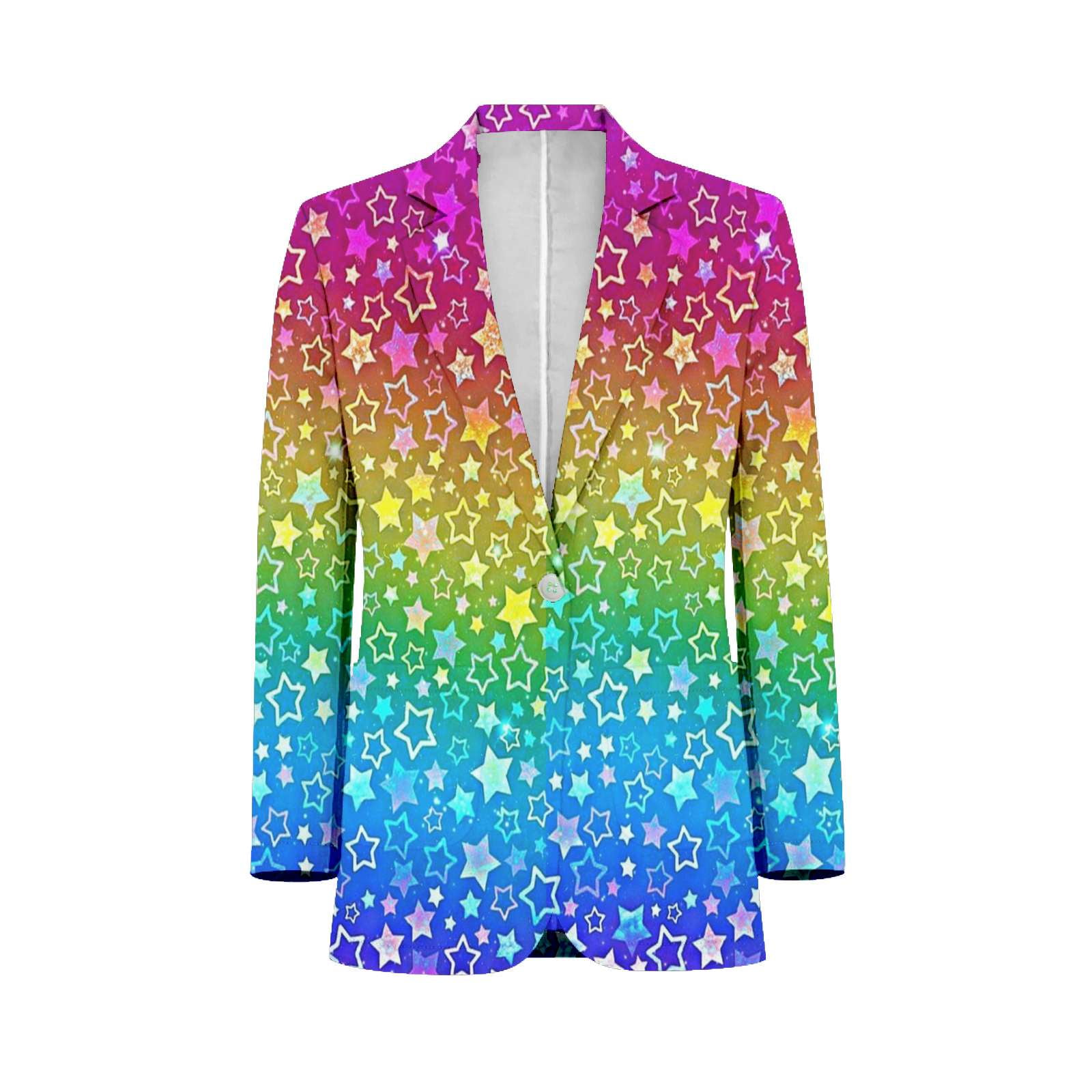 Colorful Stars Mens Suits Shawl Collar Slim Fit Suit Mens Groom Jacket ...