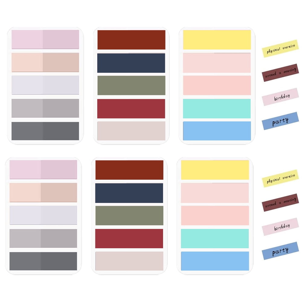 Colorful Sticky Arrow Flags Page Markers Index Tabs, Self Stick ...