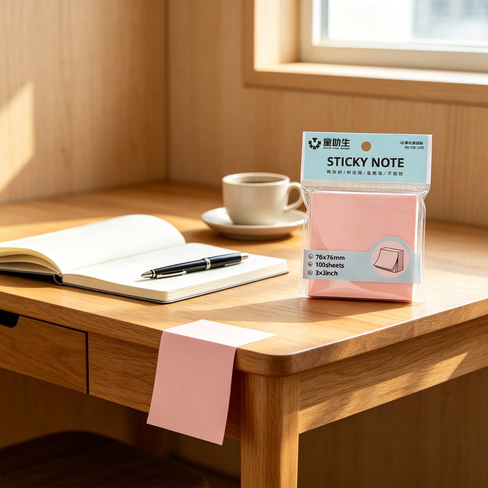 Colorful Sticky Notes Tearable Adhesive Memo Pad Message Note Paper ...