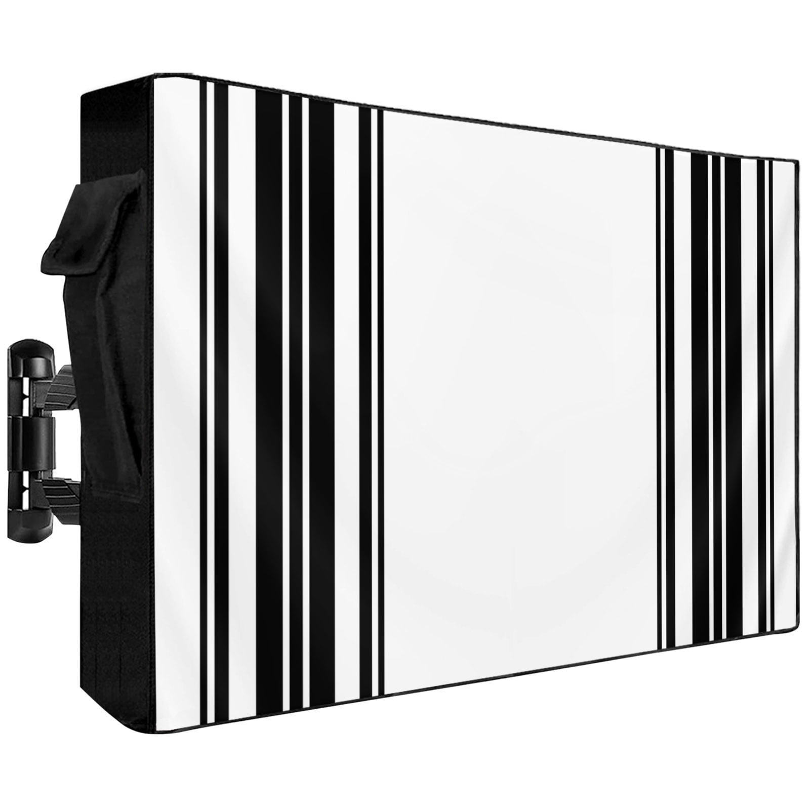 Colorful Stripes Outdoor TV Cover 48 to 50 inch Black Wood Texture ...