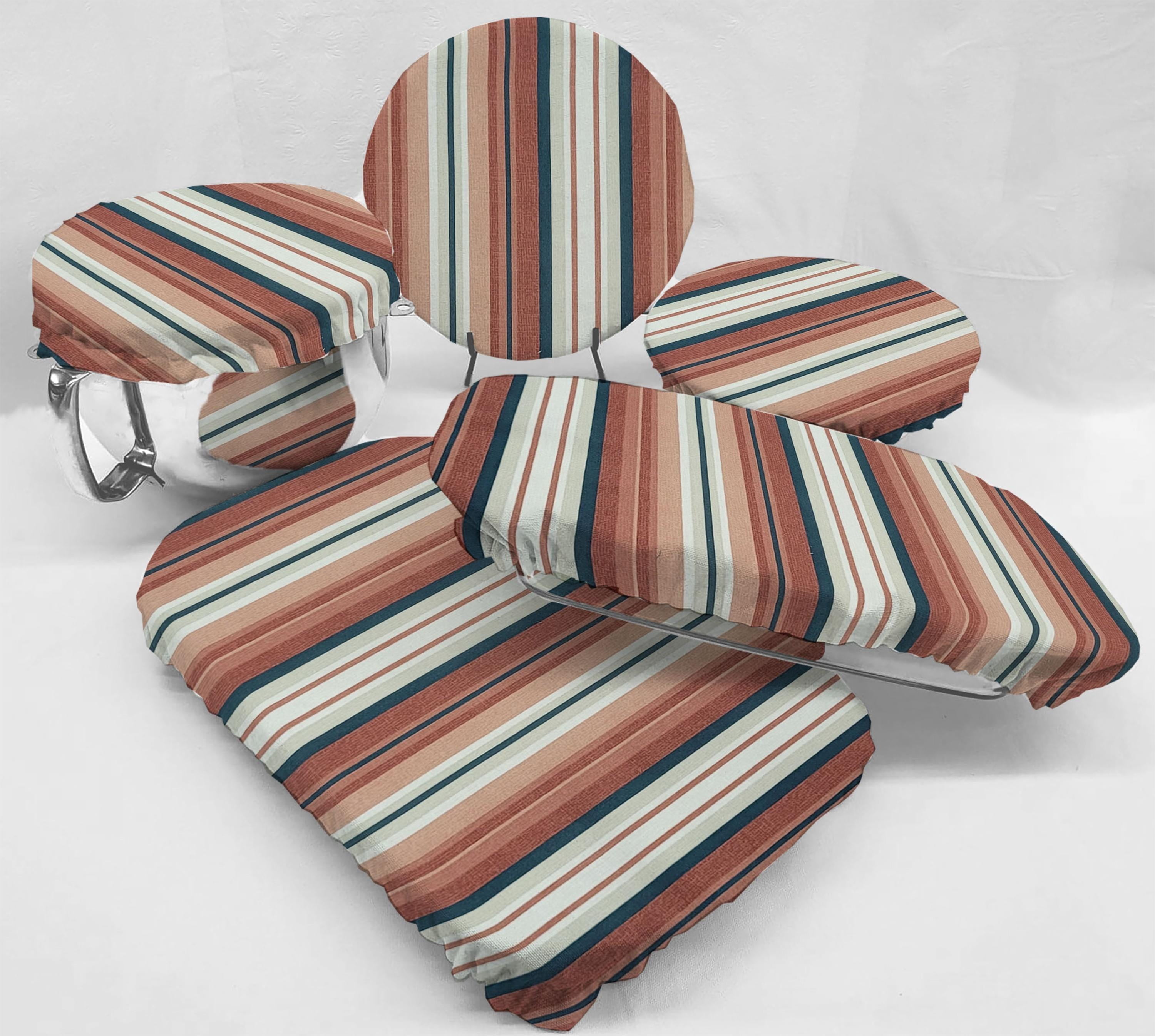 Colorful Stripes Reusable Fabric Bowl and Casserole Pan Covers by Penny ...