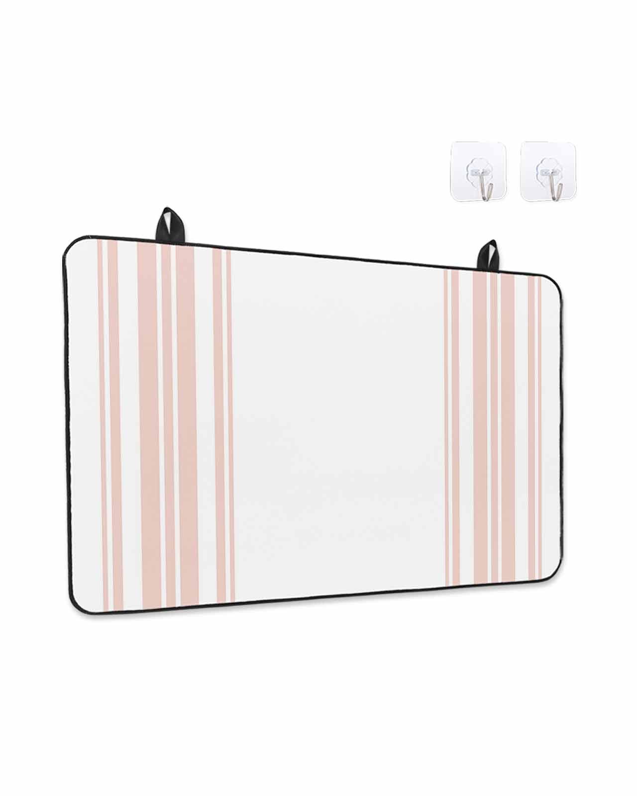 Colorful Stripes Stove Top Covers for Electric Stove, 28'x20'' Pink ...