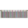 Colorful Stripes Tab Top Valances by Penny's Needful Things (Lined) (15 ...