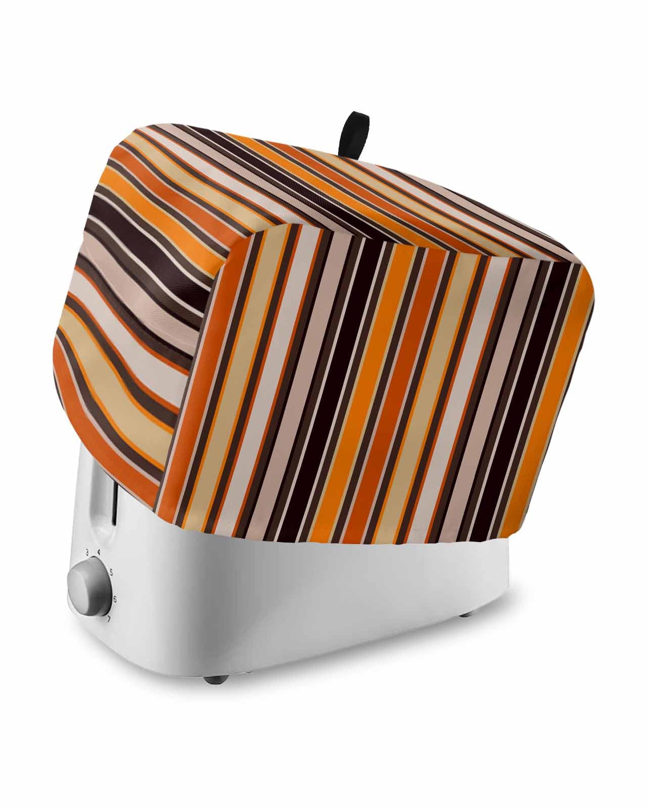 Colorful Stripes Toaster Cover 4 Slice, Large Kitchen Appliance Covers ...