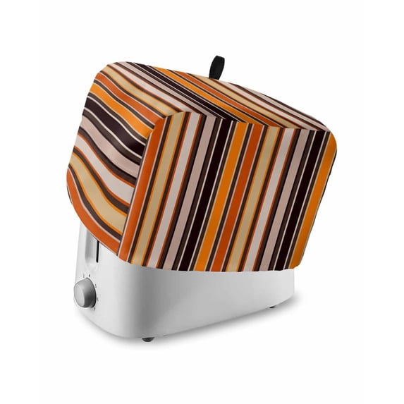 Colorful Stripes Toaster Cover 4 Slice, Large Kitchen Appliance Covers ...