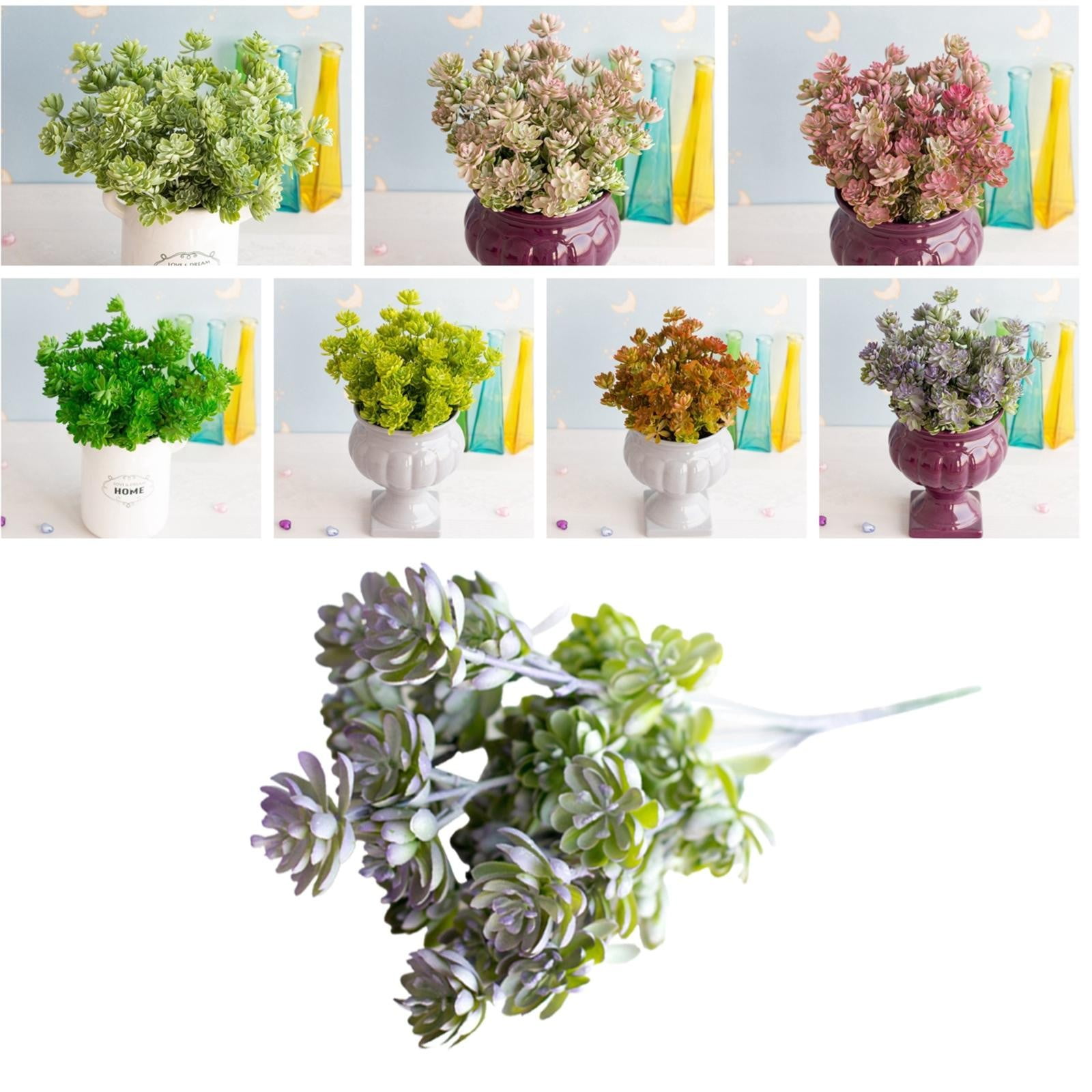 Colorful Succulents Plants Artificial, ,Fake Small Plants,Fake ...
