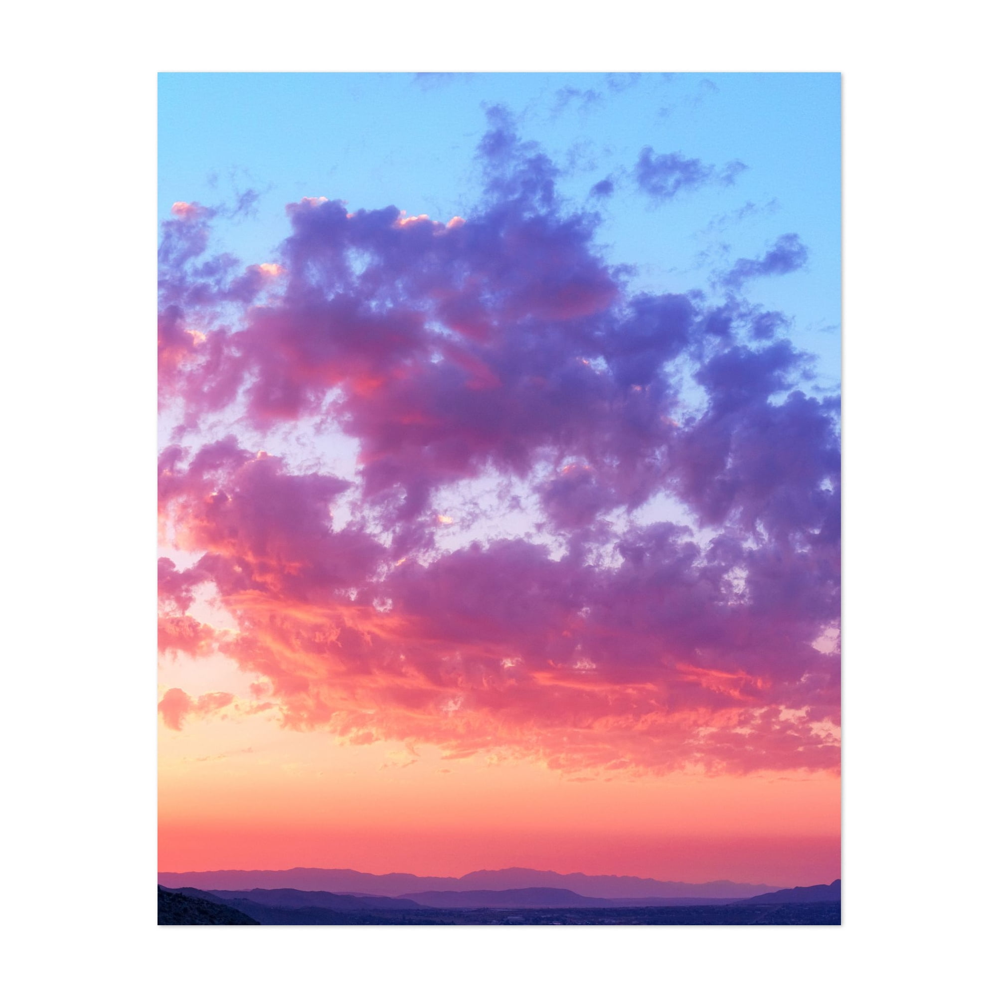 Colorful Sunrise in Yucca Valley - Yucca Valley California Photography ...