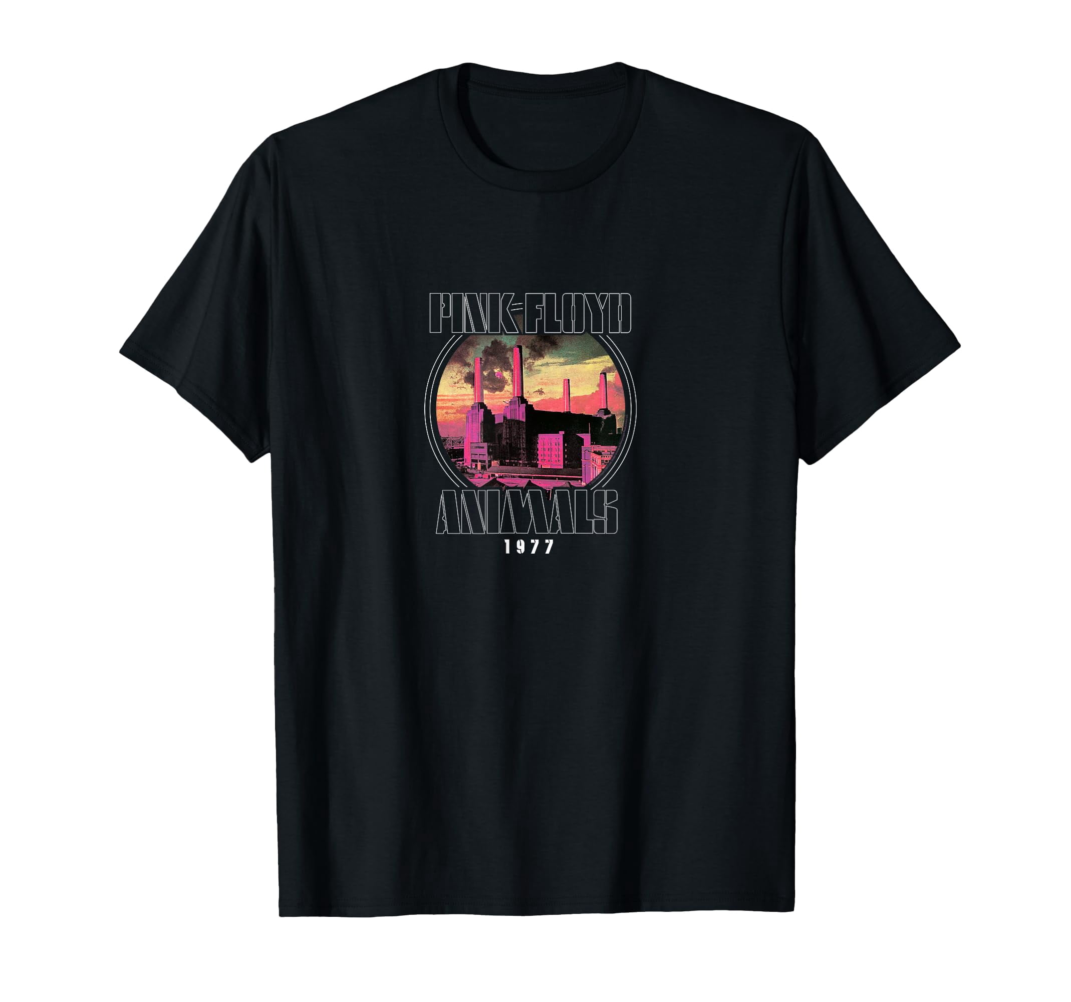 Colorful Sunset Graphic T-Shirt Featuring Circular Motif Design for ...