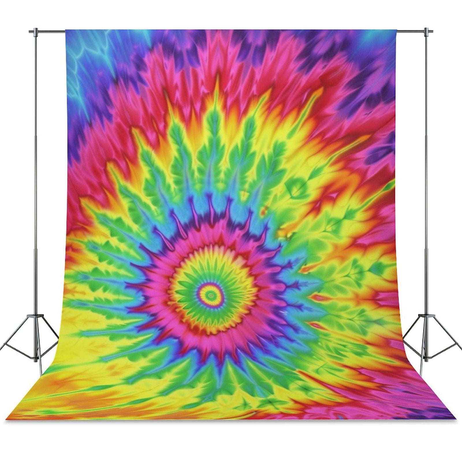 Colorful Swirls Tie-dye Backdrop Background for Photography Photo Booth ...
