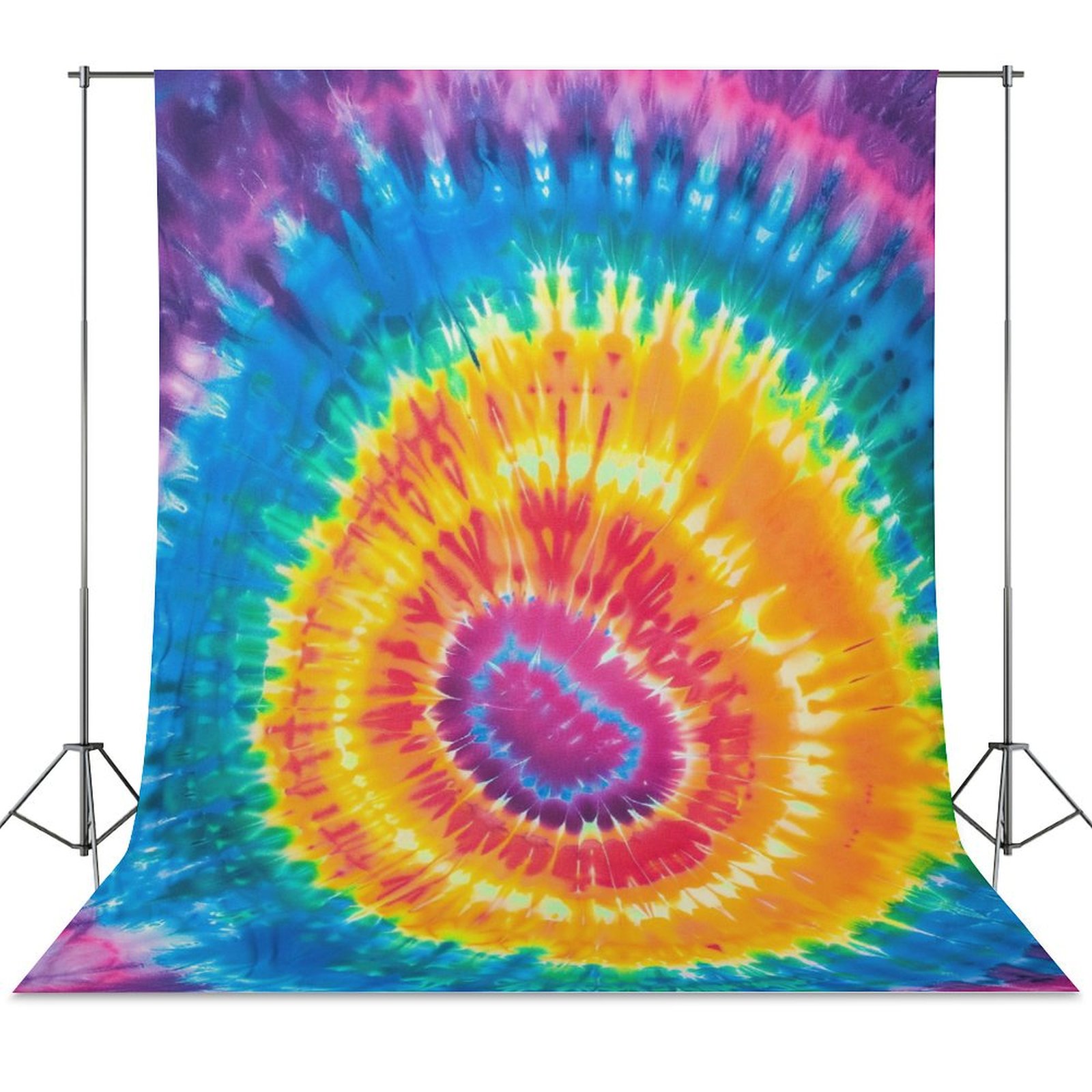 Colorful Swirls Tie-dye Backdrop Background for Photography Photo Booth ...