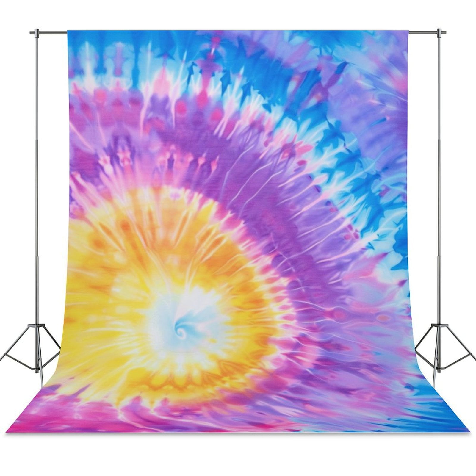 Colorful Swirls Tie-dye Backdrop Background for Photography Photo Booth ...
