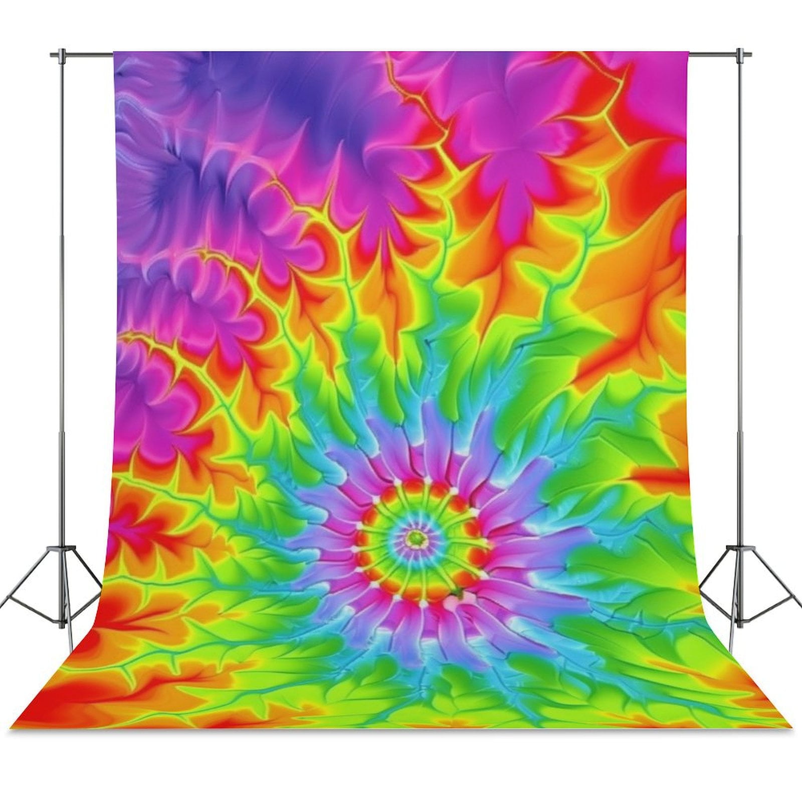 Colorful Swirls Tie-dye Backdrops for Photography for Party Backdrop ...