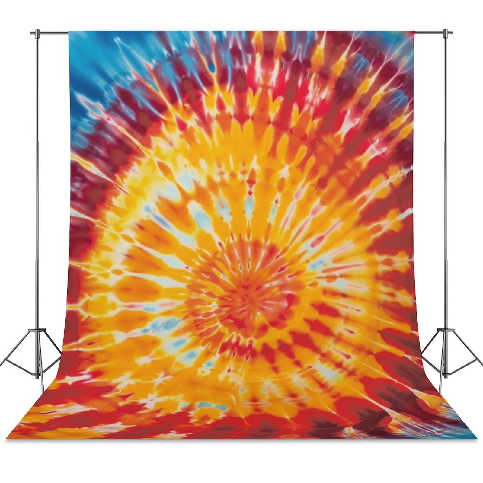 Colorful Swirls Tie-dye Backdrops for Photography for Party Backdrop ...